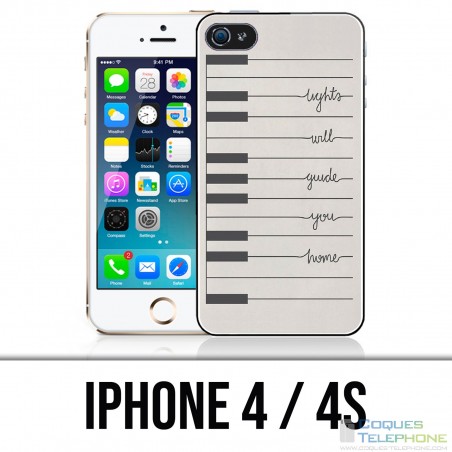 Coque pour iPhone 4 / 4S Light Guide Home