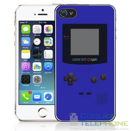 Game Boy Color Phone Case - Dark Blue Modele iPhone 11
