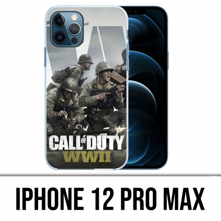 Funda Para iPhone 12 Pro Max - Call Of Duty Ww2 Personnages
