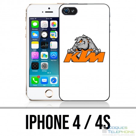 Coque pour iPhone 4 / 4S Ktm Logo Galaxy