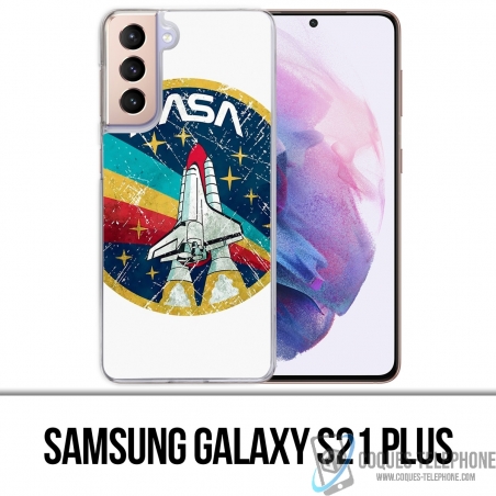 Case for Samsung Galaxy S21 Plus - Nasa Badge Rocket