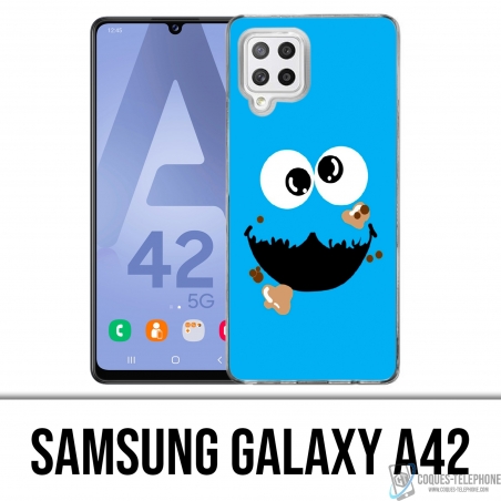 Case for Samsung Galaxy A42 5G - Cookie Monster Face