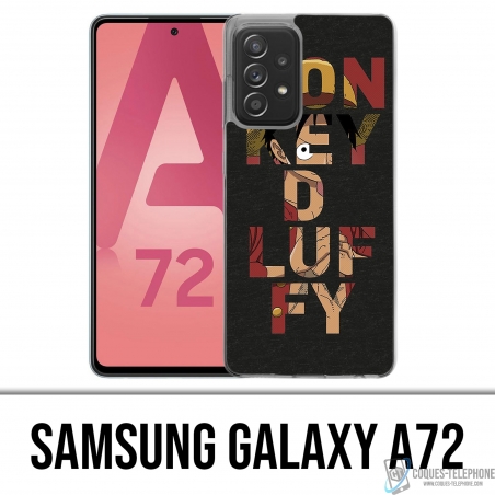 Case for Samsung Galaxy A72 - One Piece Monkey D Luffy